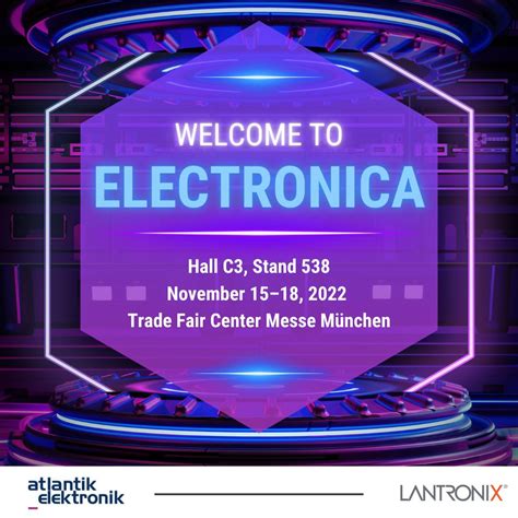 Lantronix Linkedin‘de Electronica2022