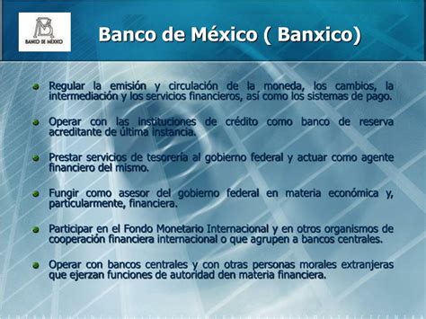 Ppt Sistema Financiero Mexicano Powerpoint Presentation Free