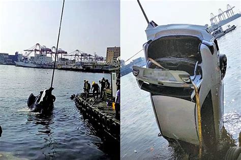 前鎮漁港轎車墜海駕駛不治 一度傳車內有2名孩童引發虛驚 上報 Line Today