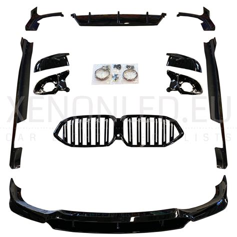 Bmw X6 G06 2018 Black Warrior Lips Set