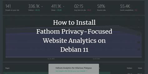 How To Install Fathom Privacy Focused Website Analytics On Debian