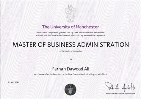Farhan Dawood Mba On Linkedin Ambs Mba Success