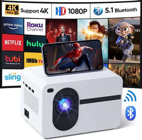 Amazon Mini Projector With Android TV DLP And Rechargeable