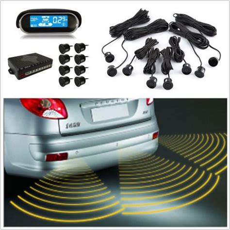 Purchase 12v 8 Parking Sensor Car Suv Reverse Radar Safety Warning Lcd Monitor Dual Core In Cn