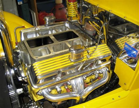 Hot Rods Headers To Fit Sbc In Model A Rails The H A M B