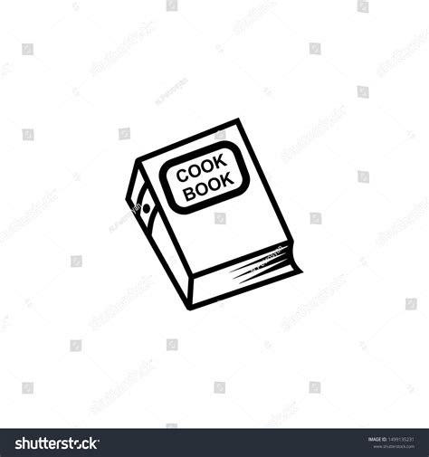 Cookbook Icon Linear Style Cookbook Symbol Stock Vector Royalty Free 1499135231 Shutterstock