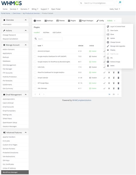 Directadmin Extended For Whmcs Modulesgarden