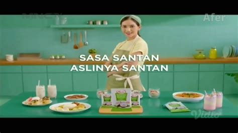 Iklan Sasa Santan Terindah Youtube