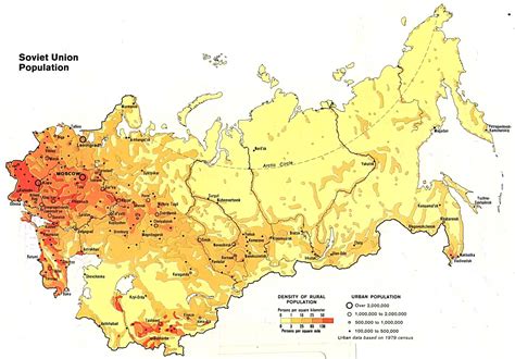 Ussrpopulationdensitymap1982 Eurasian Geopolitics