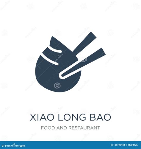 Xiao Long Bao Icon In Trendy Design Style Xiao Long Bao Icon Isolated