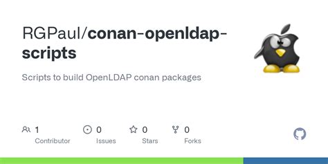 Github Rgpaulconan Openldap Scripts Scripts To Build Openldap Conan Packages