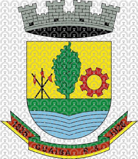 Brasão e Bandeira da Cidade de Guaíba RS mbi br