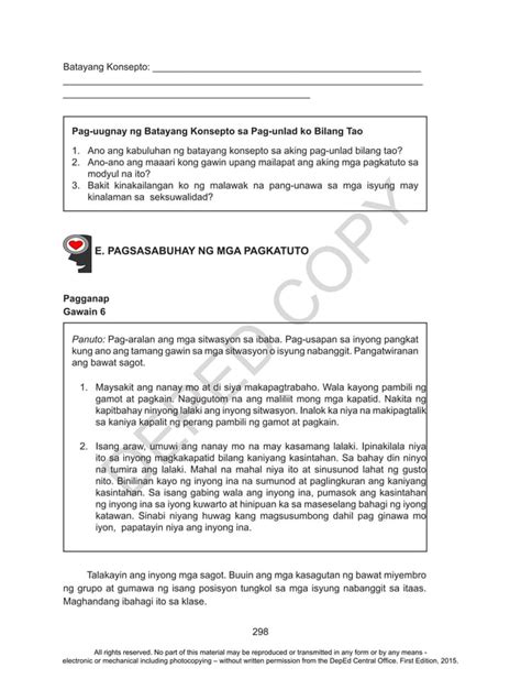 Esp Learners Module Grade 10 Unit 4 Pdf