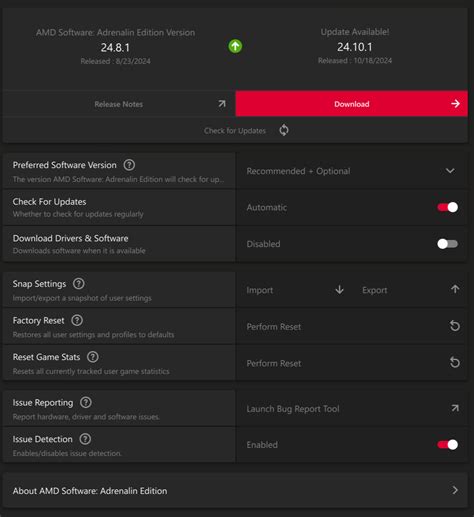 Frwk16 Amd Software Adrenalin Edition 24 9 1 Issues 34 By Takaides Framework Laptop 16