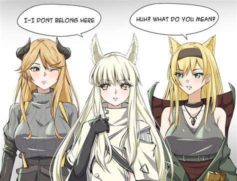 Platinum Horn And Meteorite Arknights Drawn By Symmetricturd Danbooru