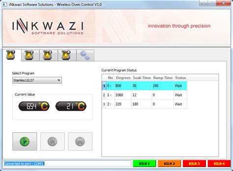 Wireless Kiln Controller Inkwazi Software Solutions