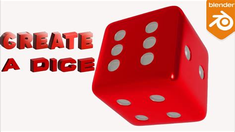 3d dice modeling in blender 4 0 blender tutorials youtube