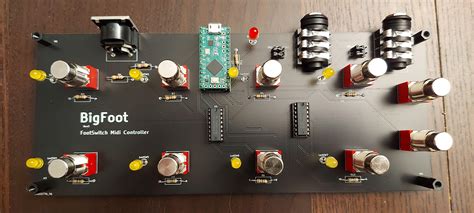Diy Midi Foot Controller R Midicontrollers