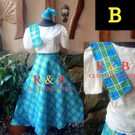 Adult Baro T Saya Kimona Ternofilipiniana Shopee Philippines
