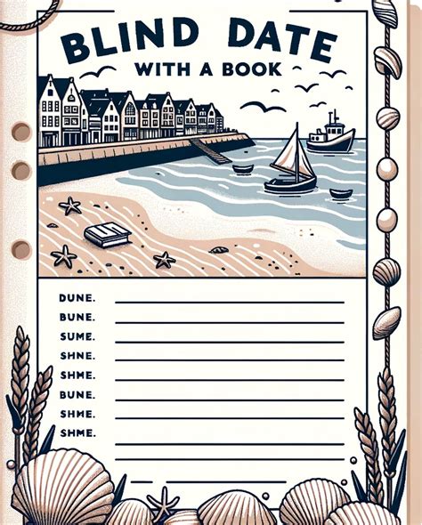 Free Printable Blind Date With A Book Templates