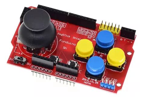 Controle Joystick Robô Gamepad Joypad Shield For Arduino Uno