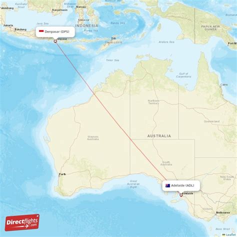 Direct Flights From Denpasar To Adelaide Dps To Adl Non Stop