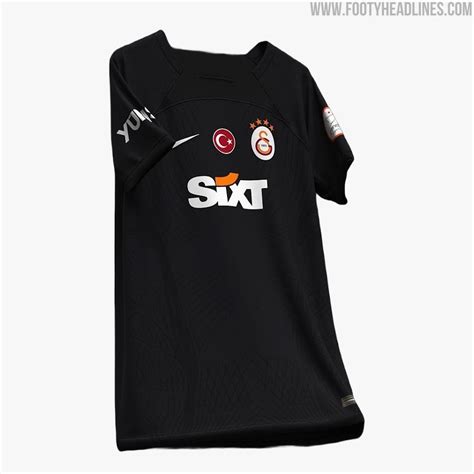 Black Galatasaray 23 24 Fourth Kit Released Footy Headlines