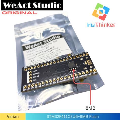 Jual Weact Stm32f411ceu6 Stm32 Stm32f4 Arm Cortex M4 Blackpill Flety V3 1 F411 8mb Flash