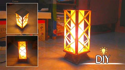 Diy Cara Buat Lampu Tidur Sederhana Stik Es Krim Youtube