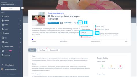 6️⃣ Exporting Content As Ppt Or Xls