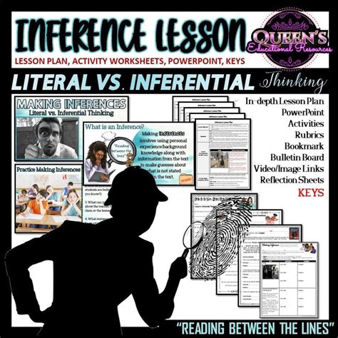 Inference Lesson Plan And Powerpoint Reading Comprehension Making