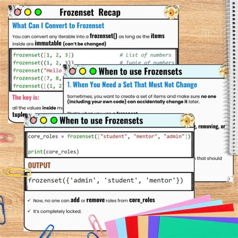 When To Use The Frozenset Data Type In Python Complete Coding Lessons