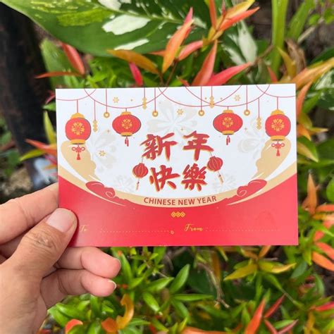 Jual Kartu Ucapan Imlek Kode Tgc Size 6x12cm Shopee Indonesia