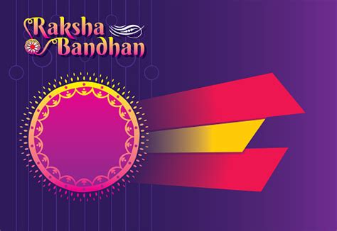 해피 락샤 반단 페스티벌 컨셉 배너 디자인 0명에 대한 스톡 벡터 아트 및 기타 이미지 0명 Raksha Bandhan