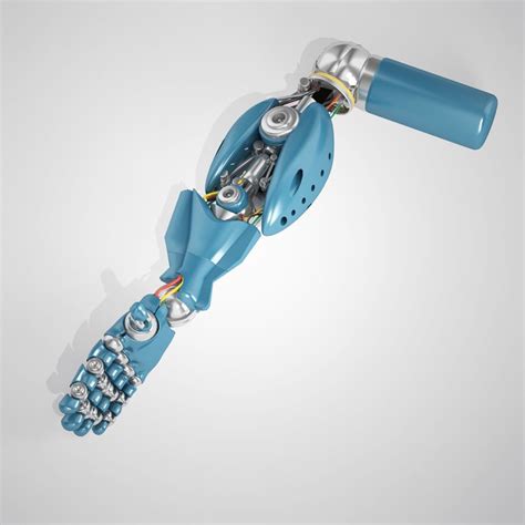 Brazo Robot 2 Modelo 3d 99 Max 3ds Fbx Obj Free3d
