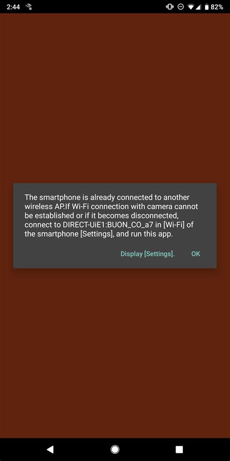 How Do I Get This To Stop Popping Up When Connecting To My A7iii What Other AP R SonyAlpha