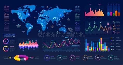 Infographic Ui Elements Stock Illustrations 9572 Infographic Ui