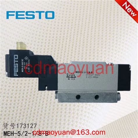 เฟสโต้ Festo Meh 5 2 1 8 B3 2 1 8 P B 173127 Meh 5 2 1 8 P B 173129