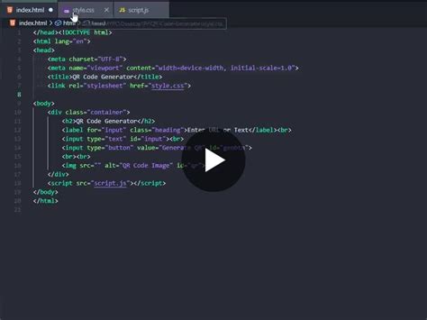Webdevelopment Javascriptprojects Frontenddev Qrcode Apiintegration Aura Shanagonda