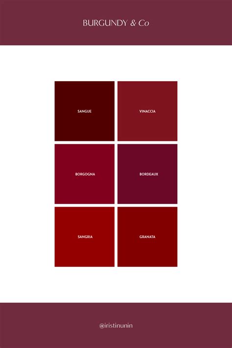 Burgundy Color Scheme Palette In 2024 Burgundy Color Scheme Bordeaux