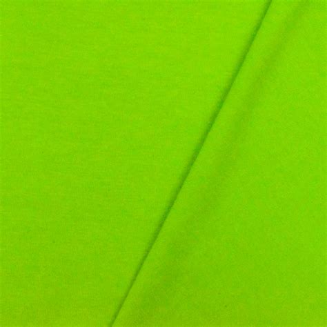 Greenery Green Solid Stretch Cotton Jersey Knit Fabric Fashion