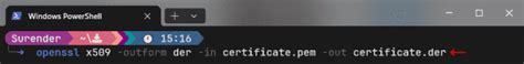 Convert Certificate Format With Openssl 4sysops