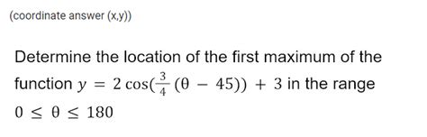 Solved Coordinate Answer X Y Determine The Location Of Chegg Com