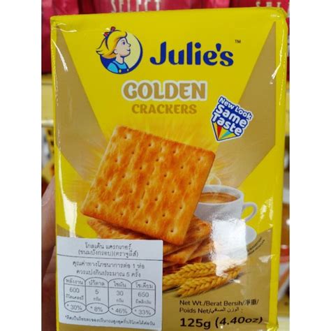 จูลี่ส์ Julies Sugar Golden Crackers ขนาด 135 132 กรัม Shopee Thailand