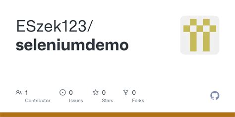Github Eszek123seleniumdemo