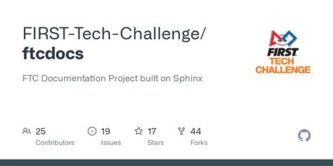 Github First Tech Challengeftcdocs Ftc Documentation Project Built