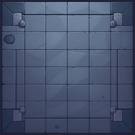 square tile floor cel shading bold lines 2d texture premium ai