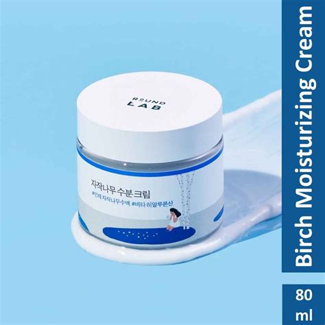 Round Lab Birch Juice Moisturizing Cream 80ml Korean Skin Care