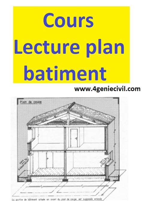 Cours Lecture De Plan Batiment Gratuit En Pdf Artofit