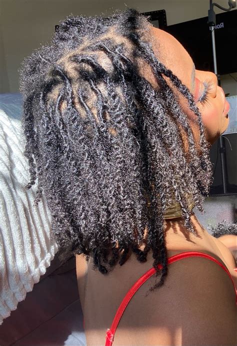 3 Month Two Strand Twist Starter Locs Short Locs Hairstyles Natural